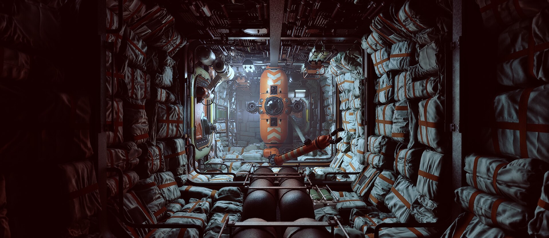 案例:使用Maya和UE5设置太空站模块化环境-Renderbus瑞云渲染