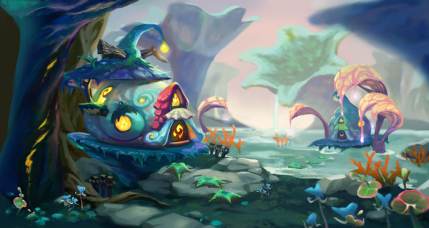 3D Coat创造「魔兽世界风格环境」案例-Renderbus瑞云渲染