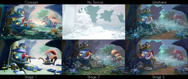 3D Coat创造「魔兽世界风格环境」案例-Renderbus瑞云渲染